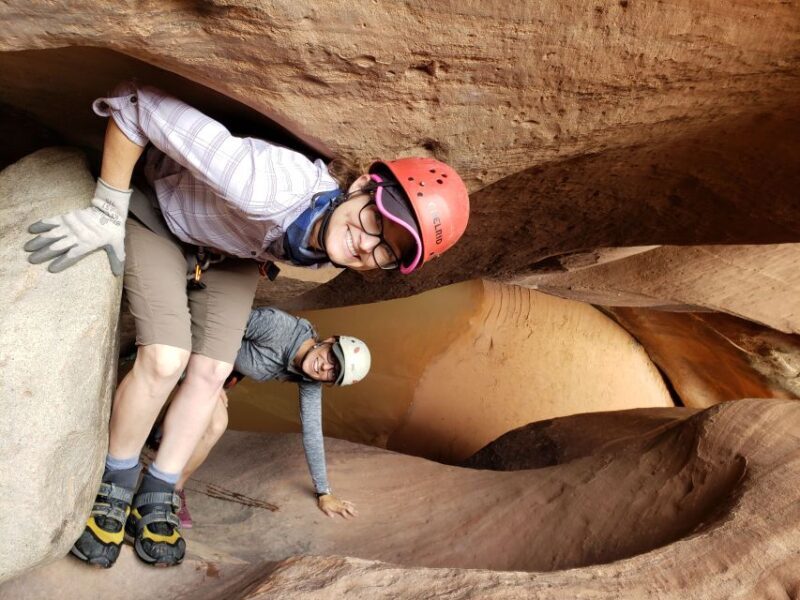From Moab: Half-Day Canyoneering Adventure in Entrajo Canyon - Water & Clothing