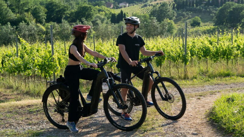 FROM MONTECATINI: CHIANTI'S E-BIKE TOUR AND WINE TASTING - An Authentic Taste of Tuscany on Two Wheels