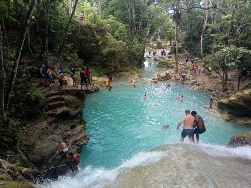 From Montego Bay: Blue Hole Waterfall Experience - Key Points