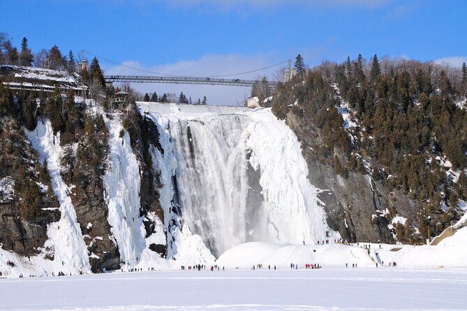 From Montreal: Quebec City One Day Trip with Hotel Pickup - Starting the Journey: From Montreal to Montmorency Falls