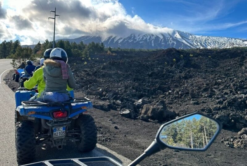 From Motta Camastra: Mount Etna & Alcantara Gorges Quad Tour - The Itinerary: What to Expect on the Day
