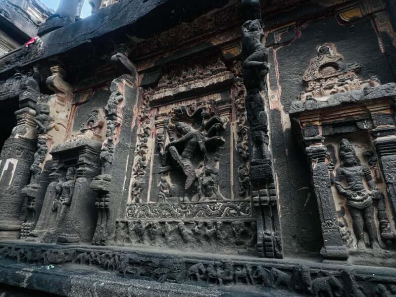 From Mumbai: 3 in 1 Ajanta-Ellora-MiniTajMahal with Flights - Key Points