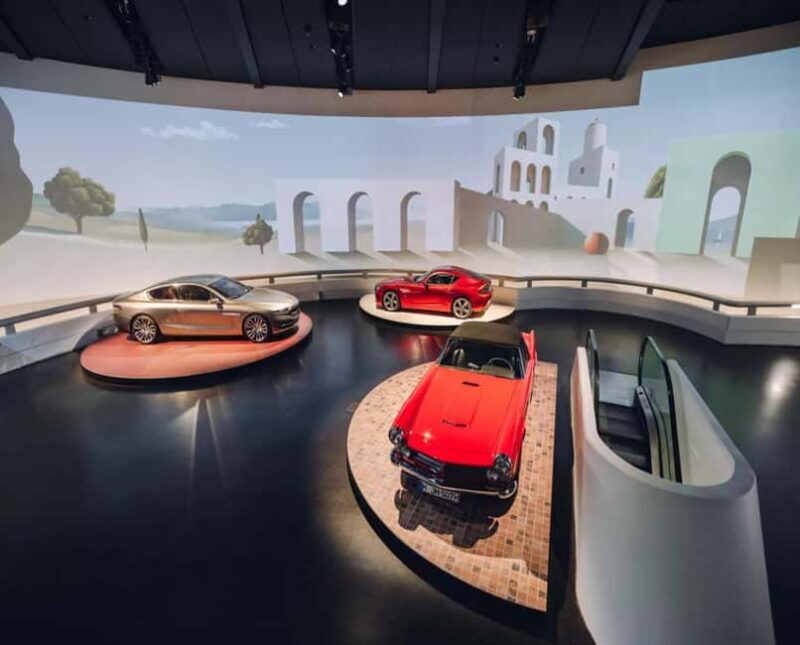 From Munich: Stuttgart. BMW, Mercedes, and Porsche Museum. - Transition to Stuttgart: From Cars to Culture