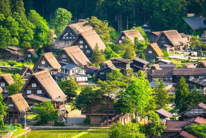 From Nagoya: Gujo, Hida Takayama, and Shirakawa-go Day Tour - Departure and First Stop: Gujo Hachiman