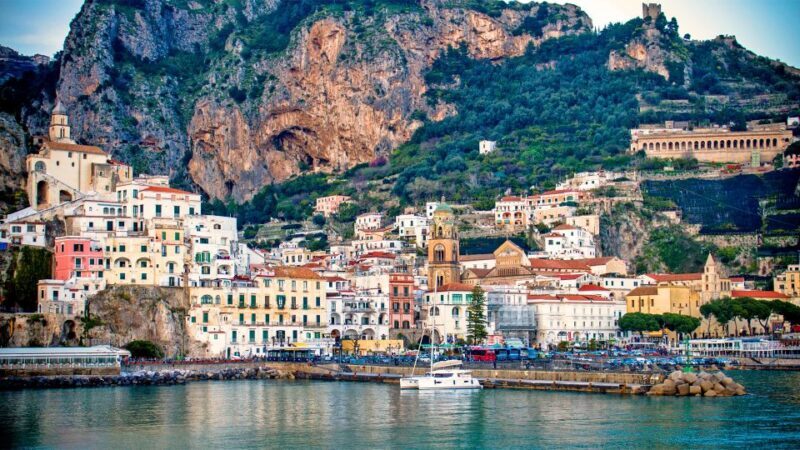 From Naples: Amalfi Coast Highlights Tour by Car and Boat - Key Points