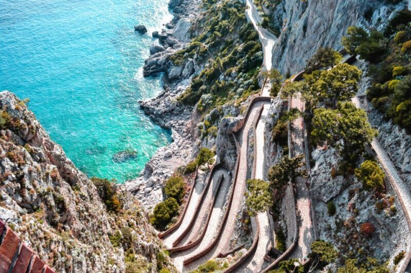 From Naples: Capri Guided Tour with Ferry Tickets & Minibus - Key Points