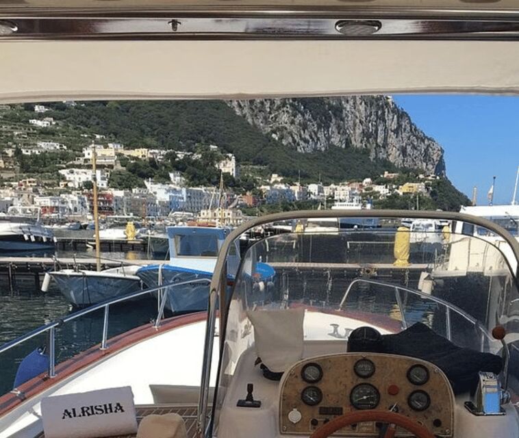 From Naples: Capri Hydrofoil & Island Boat Tour Voucher - Key Points