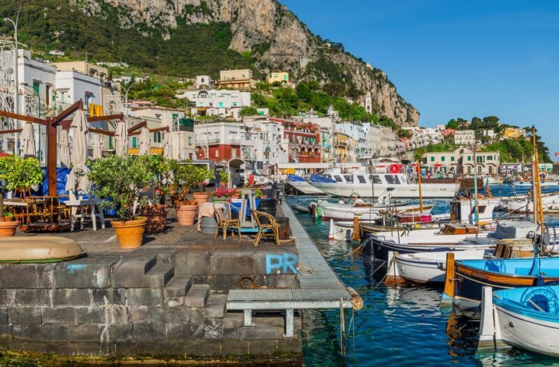 From Naples: Capri Land and Sea Small Group Tour - Land Transport & Scenic Drive: Mamma Mia Road and Anacapri