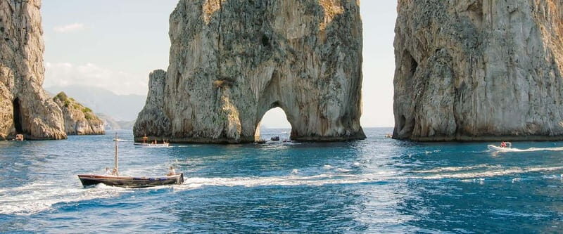 From Naples: Complete Capri Guided Boat and Bus Tour - Key Points