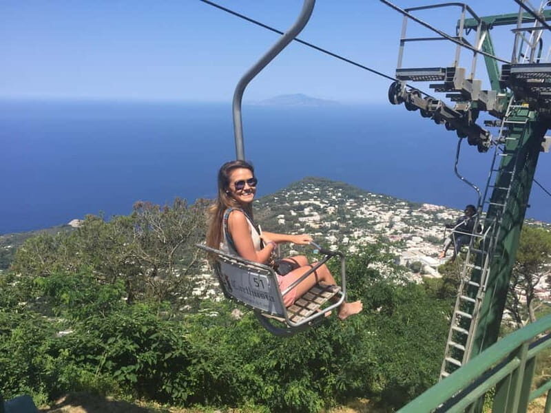 From Naples: Explore Capri with Chairlift Experience - Key Points