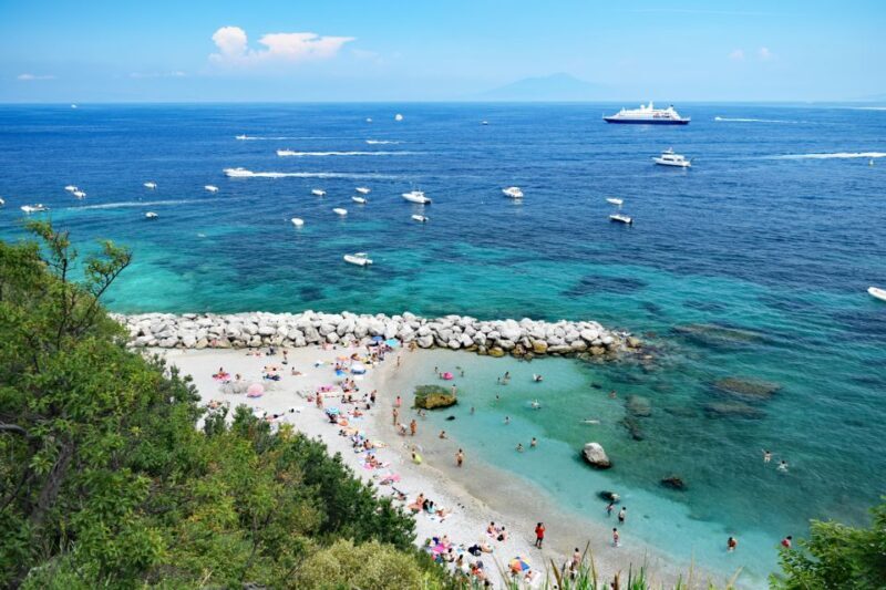 From Naples: Full-Day Capri Island and Blue Grotto Tour - On the Return Journey