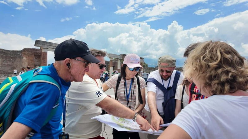 From Naples: Guided walking tour of Pompeii with entry ticket and train - The Sum Up