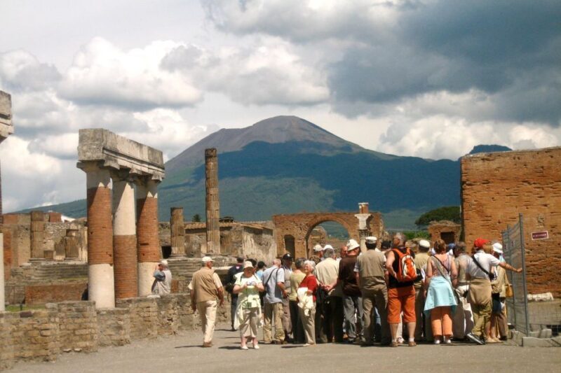 From Naples: Transfer to Positano with Pompeii Guided Tour - Key Points