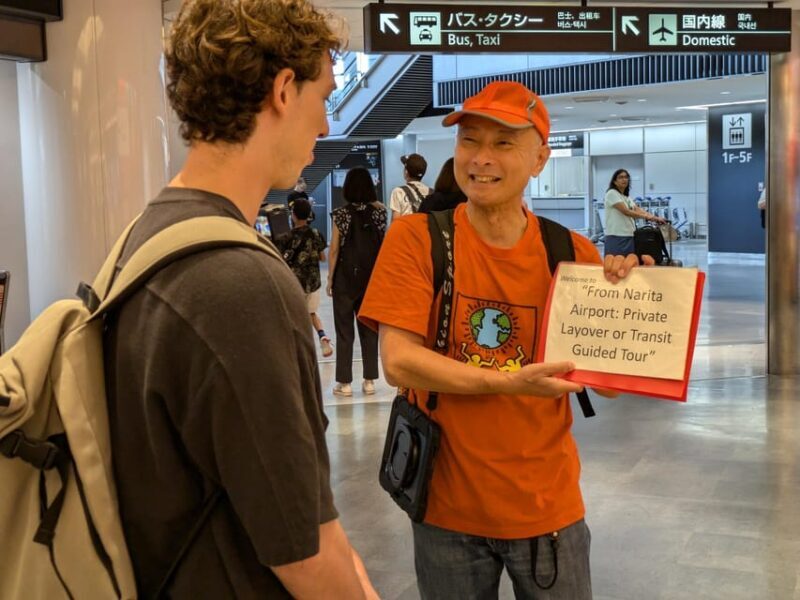 From Narita Airport: Private Layover or Transit Guided Tour - The Itinerary: From Airport to Temple and Streets