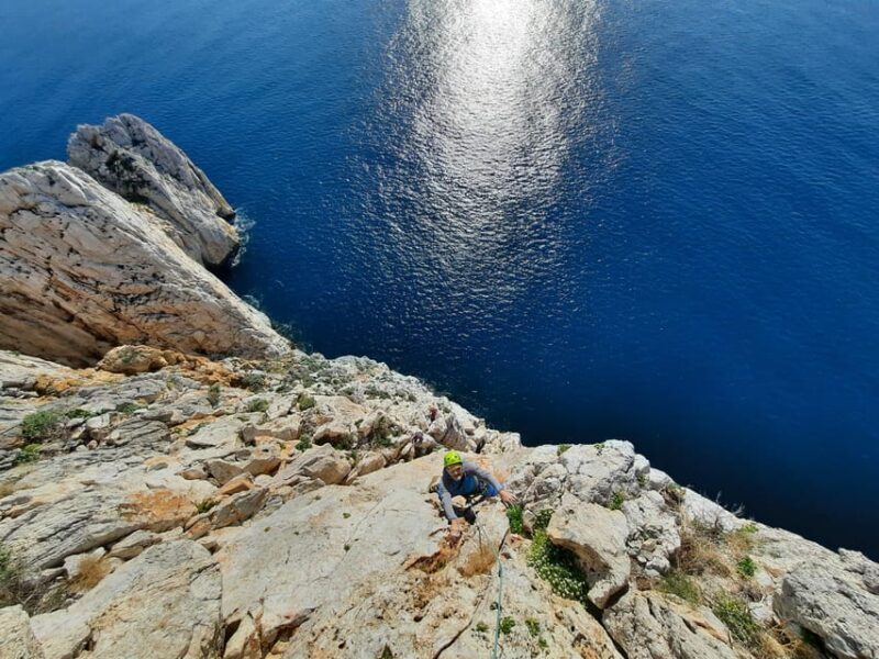 From Nebida: climbing the cliff of Masua - An Exciting Introduction to Sardinia’s Climbing Scene