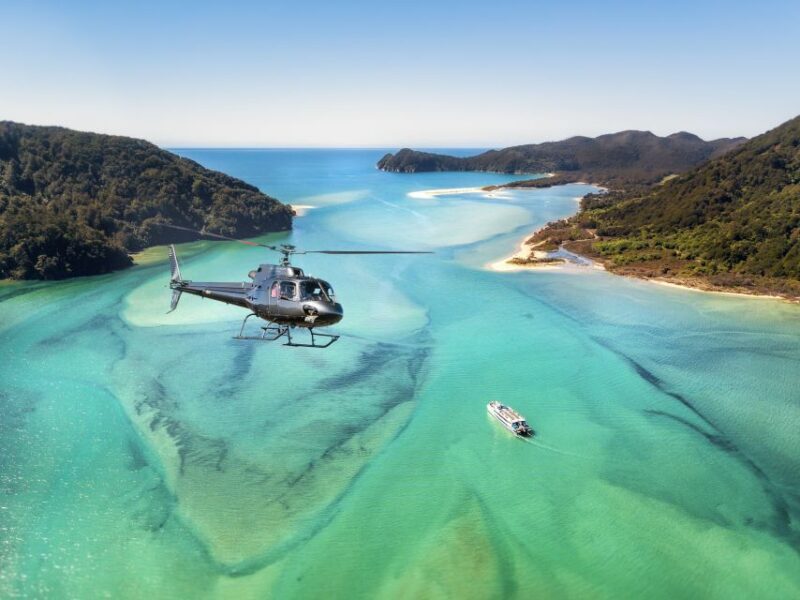 From Nelson: Helicopter Ride to Golden Bay Tequila Farm - The Distillery and Tasting Room