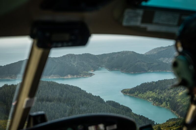From Nelson: Marlborough Sounds Scenic Helicopter Flight - An Introduction to the Experience
