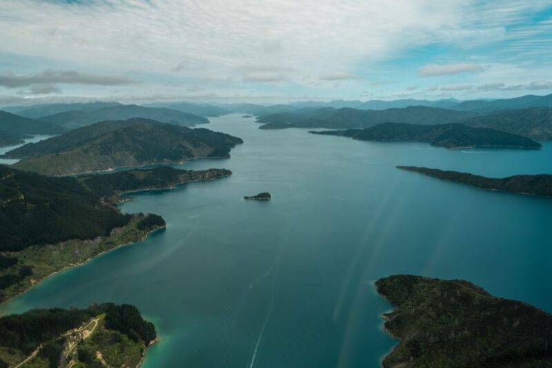 From Nelson: Marlborough Sounds Scenic Helicopter Flight - The Itinerary in Detail