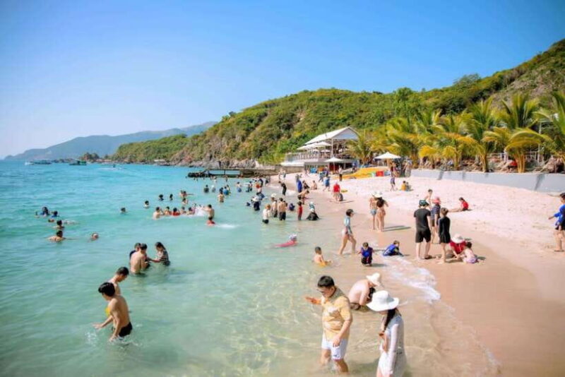 From Nha Trang : Tour 3 islands of Nha Trang VIP - Bai Tranh on Hon Mieu Island: Water Fun and Beach Relaxation