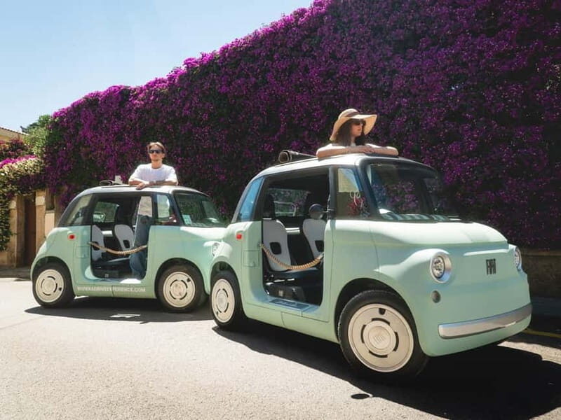 From Nice: Follow a guide in an electric car along the French Riviera! - Key Points