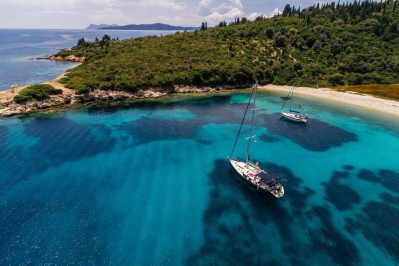 From Nidri: Marine Wildlife Cruise with Lunch and Swim Stops - Key Points