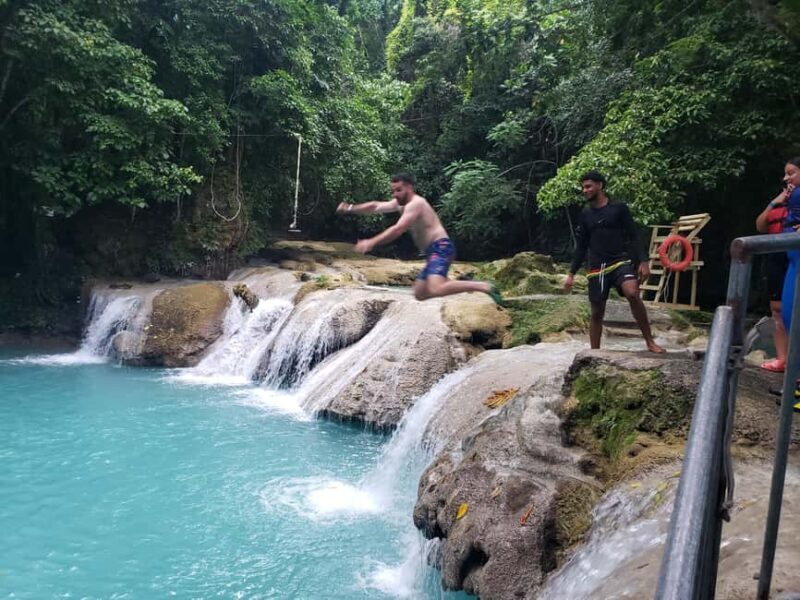 From Ocho Rios: Blue Hole Secret Waterfall & Highlight Tour - Key Points