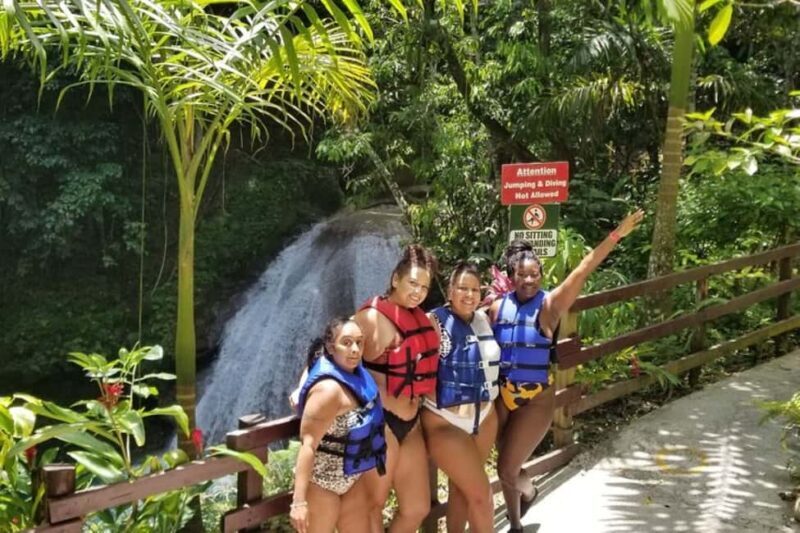 From Ocho Rios: Island Gully Secret Falls and Dunn's River - Key Points