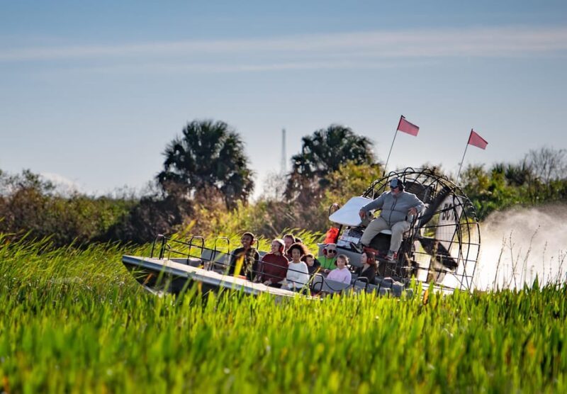 From Orlando: Swamp Airboat Ride and Gatorland Entry - FAQ