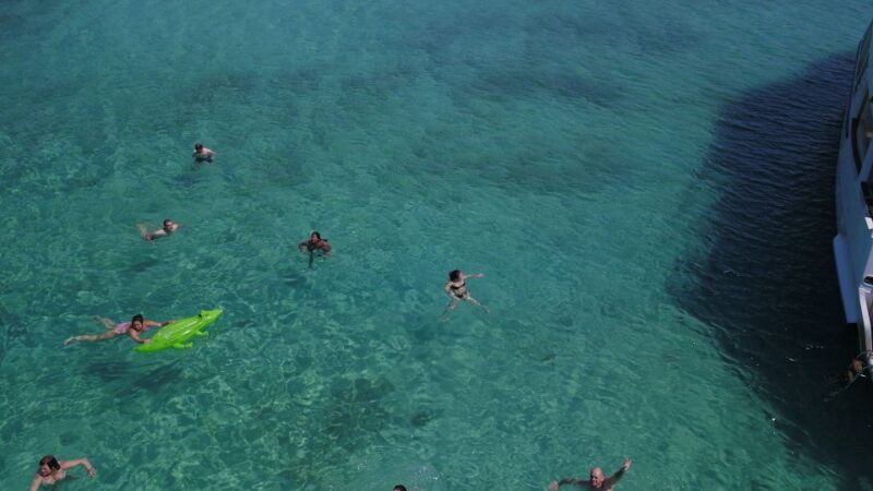 From Ouranoupoli: Blue Lagoon Two Island Cruise - All-Inclusive Comfort and Practical Details
