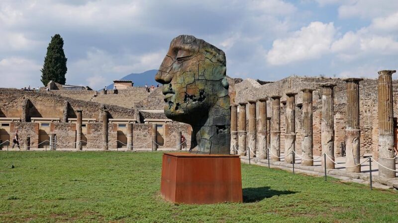 From Paestum:Pompeii guided Tour with Wine Tasting and lunch - The Impact of Mount Vesuvius