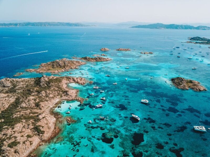 From Palau: La Maddalena Full-Day Archipelago Catamaran Tour - Key Points
