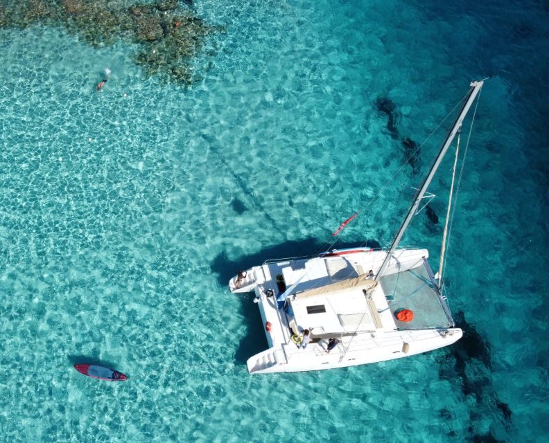 From Palau: Maddalena Archipelago Catamaran Tour with Lunch - Key Points