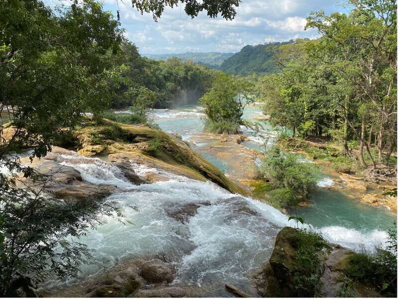 From Palenque: Ruins and waterfalls of Misol-ha & Agua Azul - Exploring the Palenque Archaeological Zone