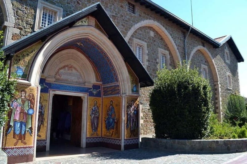 From Paphos: Chrysoroyiatissa, Kykkos and Omodos Day Trip - Next: Kykkos Monastery