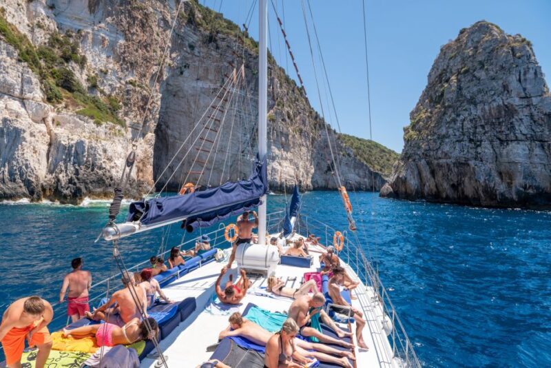 From Parga: Antipaxos, Paxos, Blue Caves & Gaios Cruise - Key Points