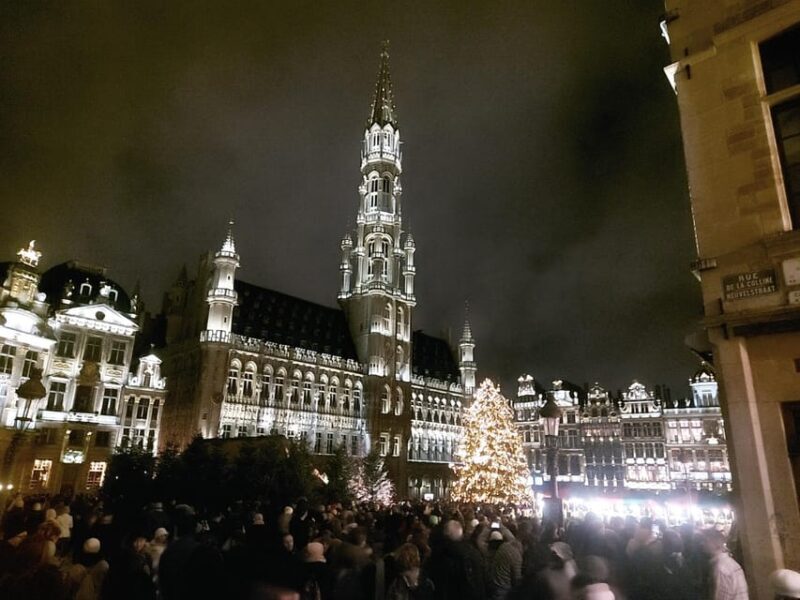 From Paris: Brussels Christmas Market, City Tour, ChocoStory - The Sum Up