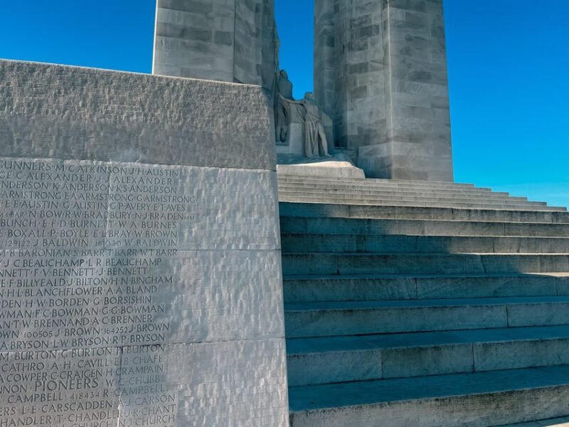 From Paris : WWI Vimy Battlefields - Private Tour - FAQ