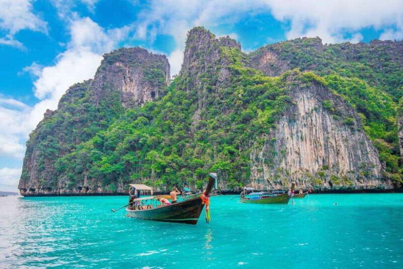 From Phi Phi islands: Phi Phi, Maya Area by longtail Boat - Exploring the Phi Phi Islands by Longtail Boat: A Practical Review