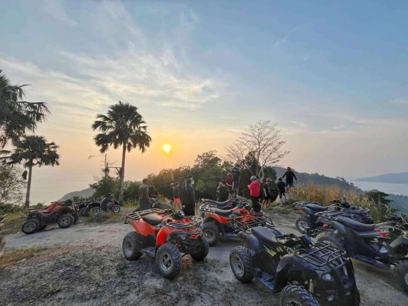 From Phuket: ATV Scenic Routes with Karon and Patong Views - A Range of Ride Durations for Different Needs