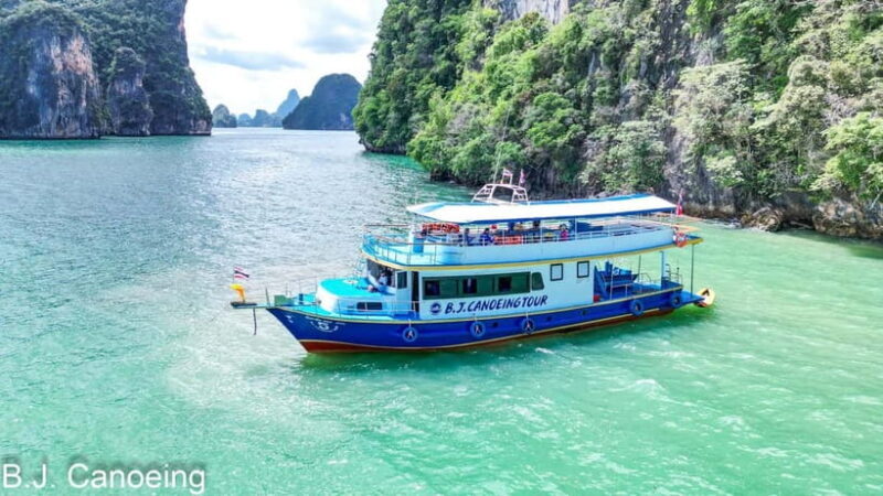 From Phuket : James Bond Island by Bigboat & Canoe Adventure - Key Points