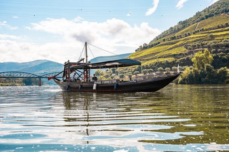 From Pinhão: Private Rabelo Boat Douro Tour with Port Wine - The Itinerary in Detail