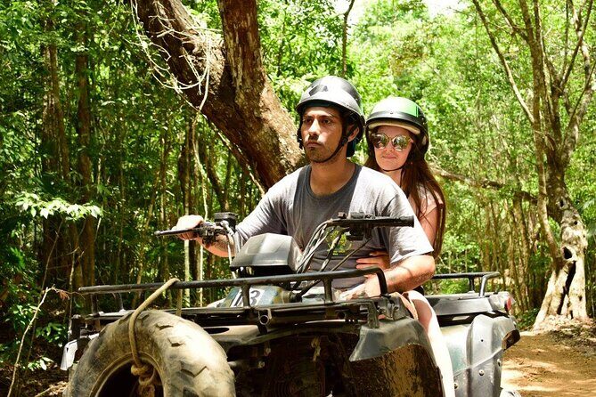 From Playa del carmen Experience ATV (Shared) Zipline & Cenote- Includes lunch - FAQ Section