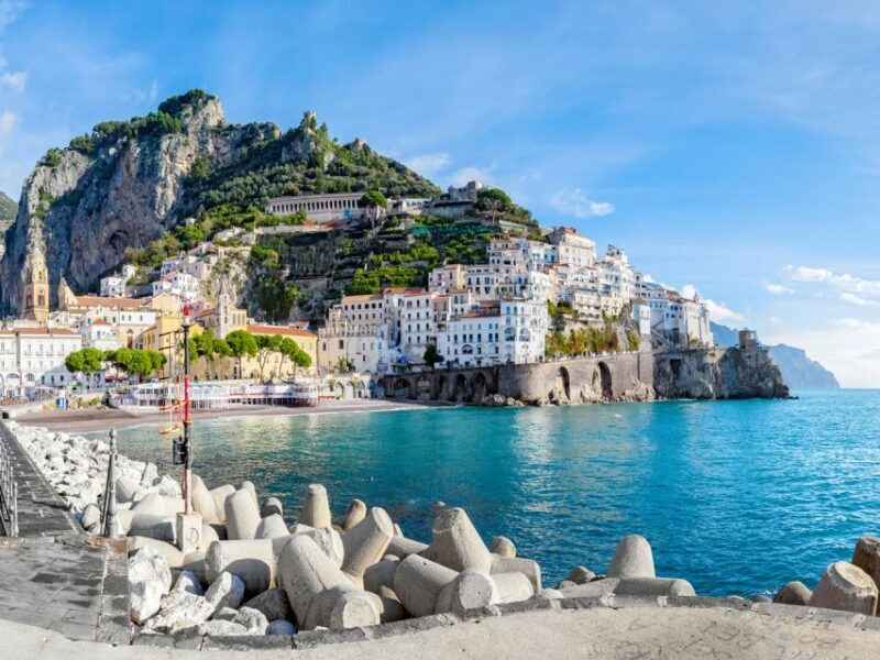 From Pompei: Amalfi & Positano Relax by Boat - Key Points