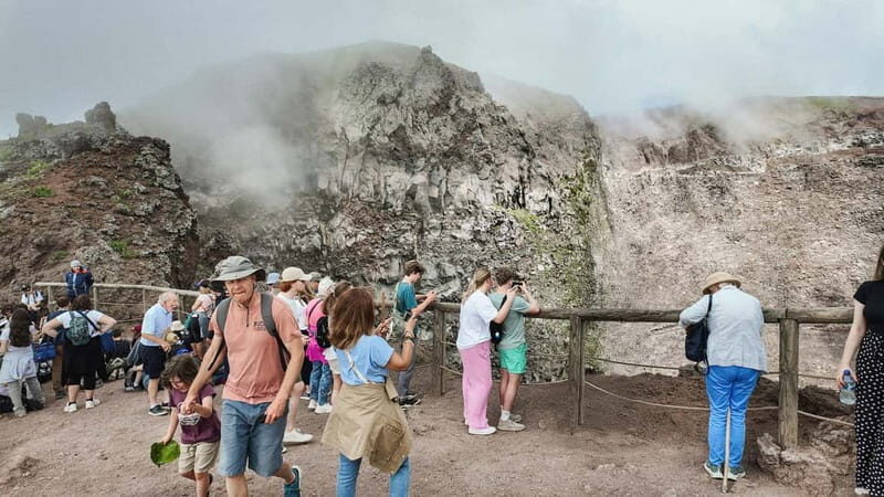 From Pompeii: Mount Vesuvius with bus, ticket and audioguide - The Sum Up