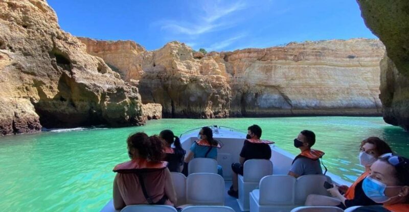 From Portimão: Algar de Benagil and Sea Caves Boat Tour - The Itinerary in Detail