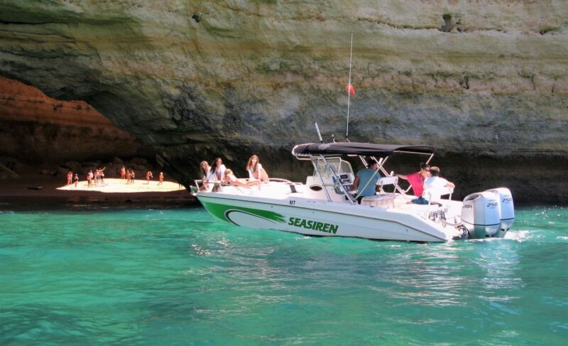 From Portimão: Private Benagil Caves Boat Tour with Drinks - The Itinerary, Step by Step