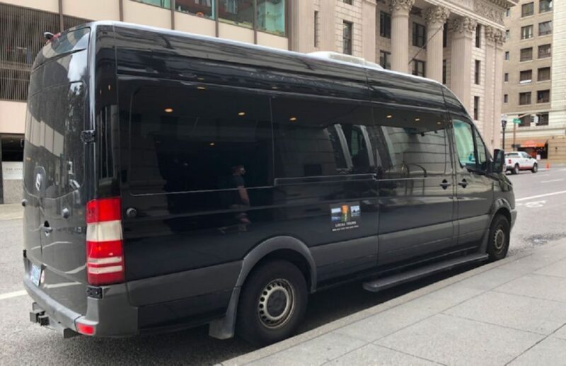 From Portland: Waterfalls, Mt Hood, and Wine Day Tour - Transport and Group Size
