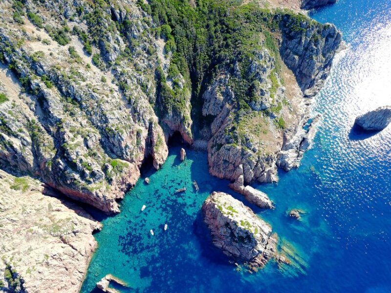 From Porto, Corsica: Piana Creeks Cruise - Key Points