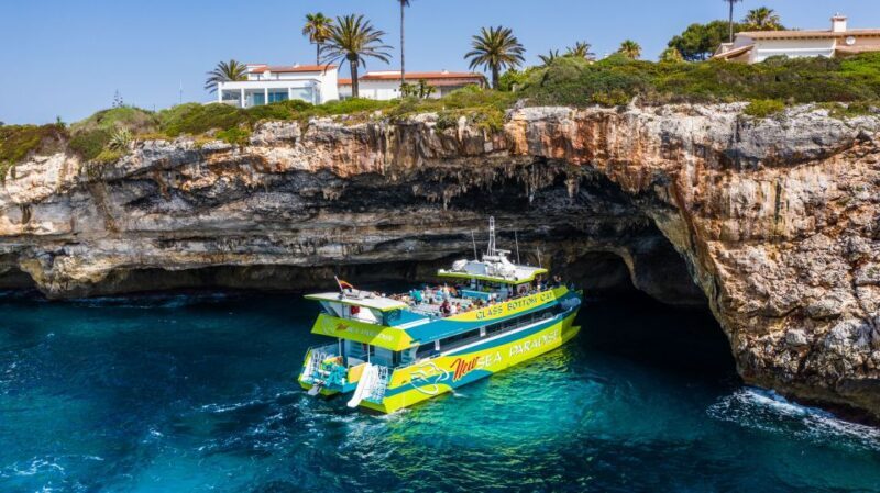 From Porto Cristo: East Coast Glass-Bottom Boat Trip - The Experience on Board
