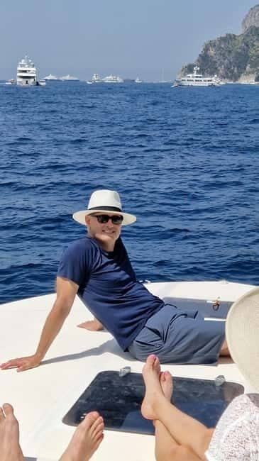 From Positano : Amalfi Coast Private Boat Tour - A Scenic Voyage Along the Amalfi Coast